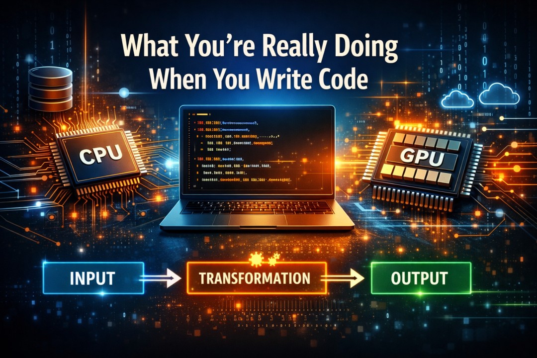 What You're Really Doing When You Write Code - Coder Legion