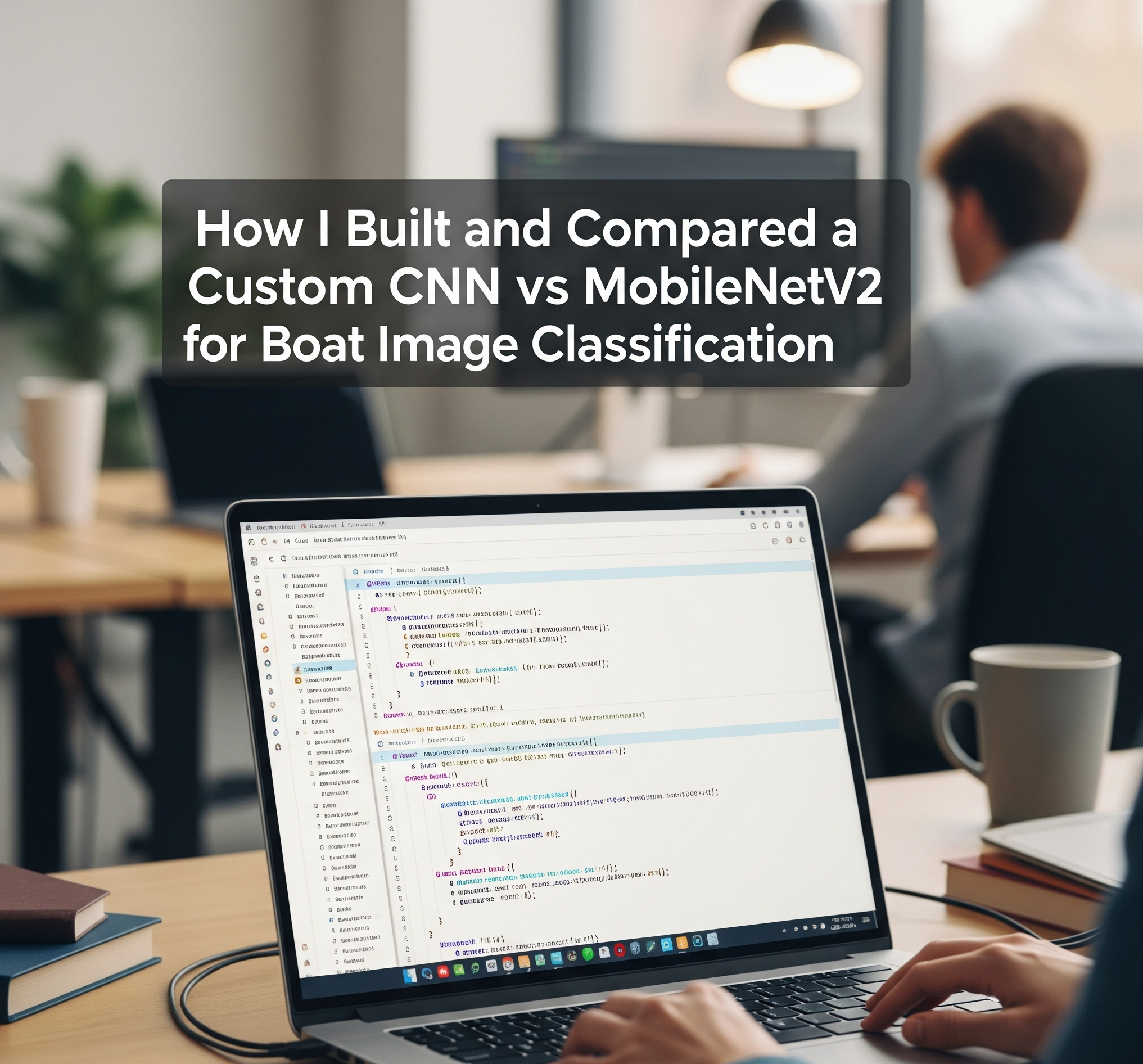 How I Built and Compared a Custom CNN vs MobileNetV2 for Boat Image ...