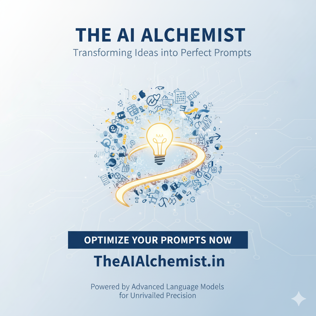 Meet The AI Alchemist — India’s First Prompt Optimization Tool! - Coder Legion