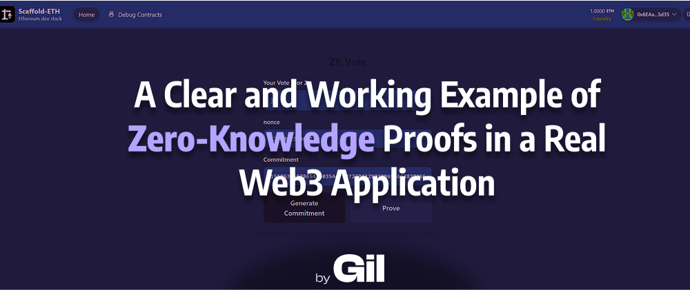 A Clear and Working Example of Zero-Knowledge Proofs in a Real Web3 ...