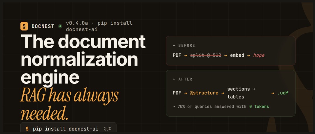 I built a PDF parser that actually preserves table structure for RAG ...