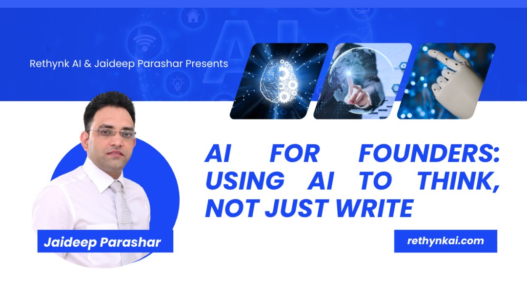 AI for founders: using AI to think, not just write - Coder Legion