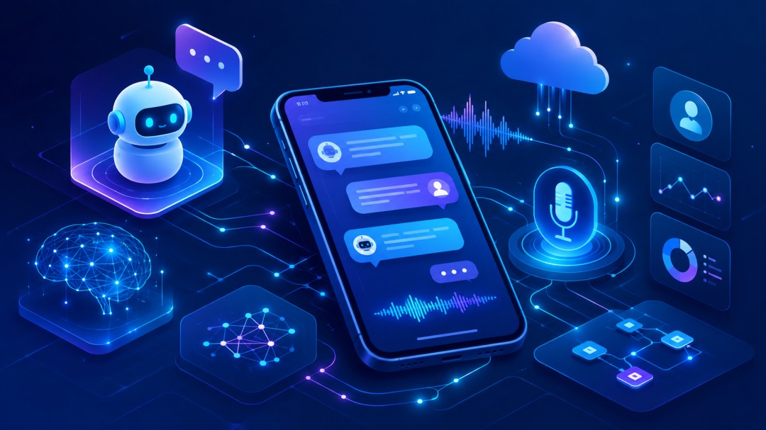 How AI Chatbots and Voice Assistants Are Integrated Into Mobile Apps ...