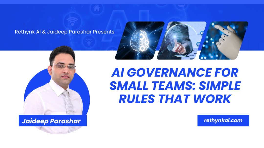 AI governance for small teams: simple rules that work - Coder Legion