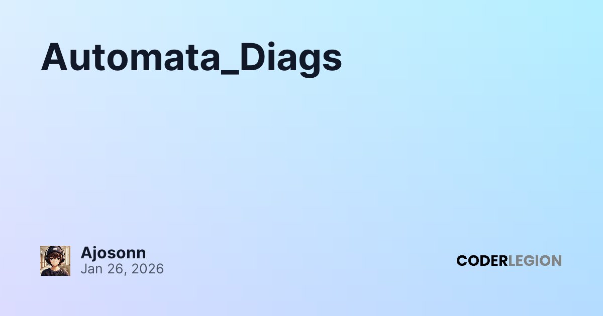 Automata_Diags - Coder Legion